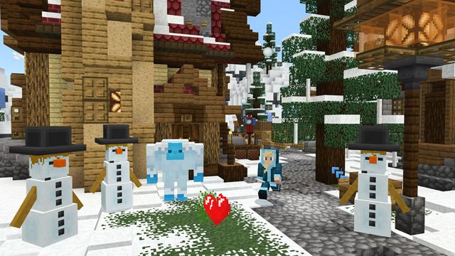 Snowball Fight | Pixelbiester - Minecraft Creators